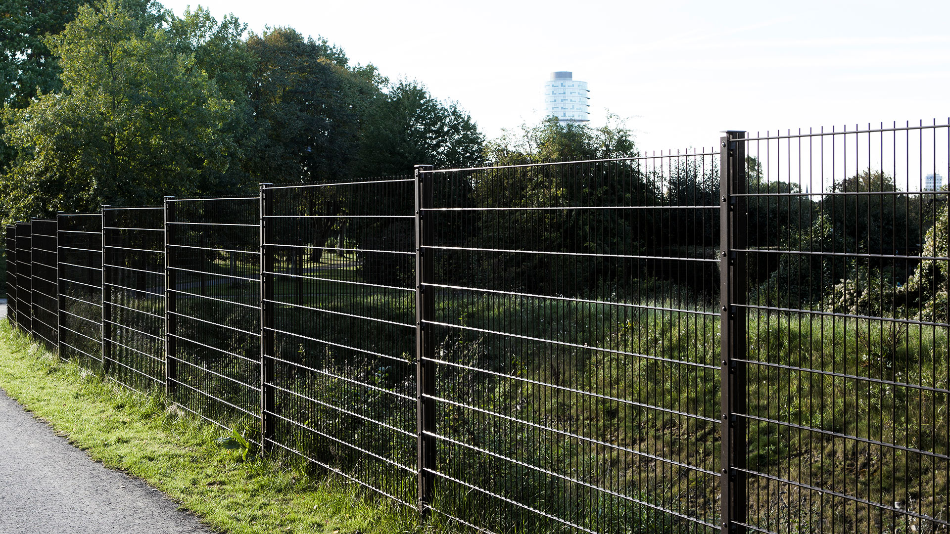 Double-Bar Grid MORITZ / Fence Package | zinc | 830 mm | 7,5 m ...